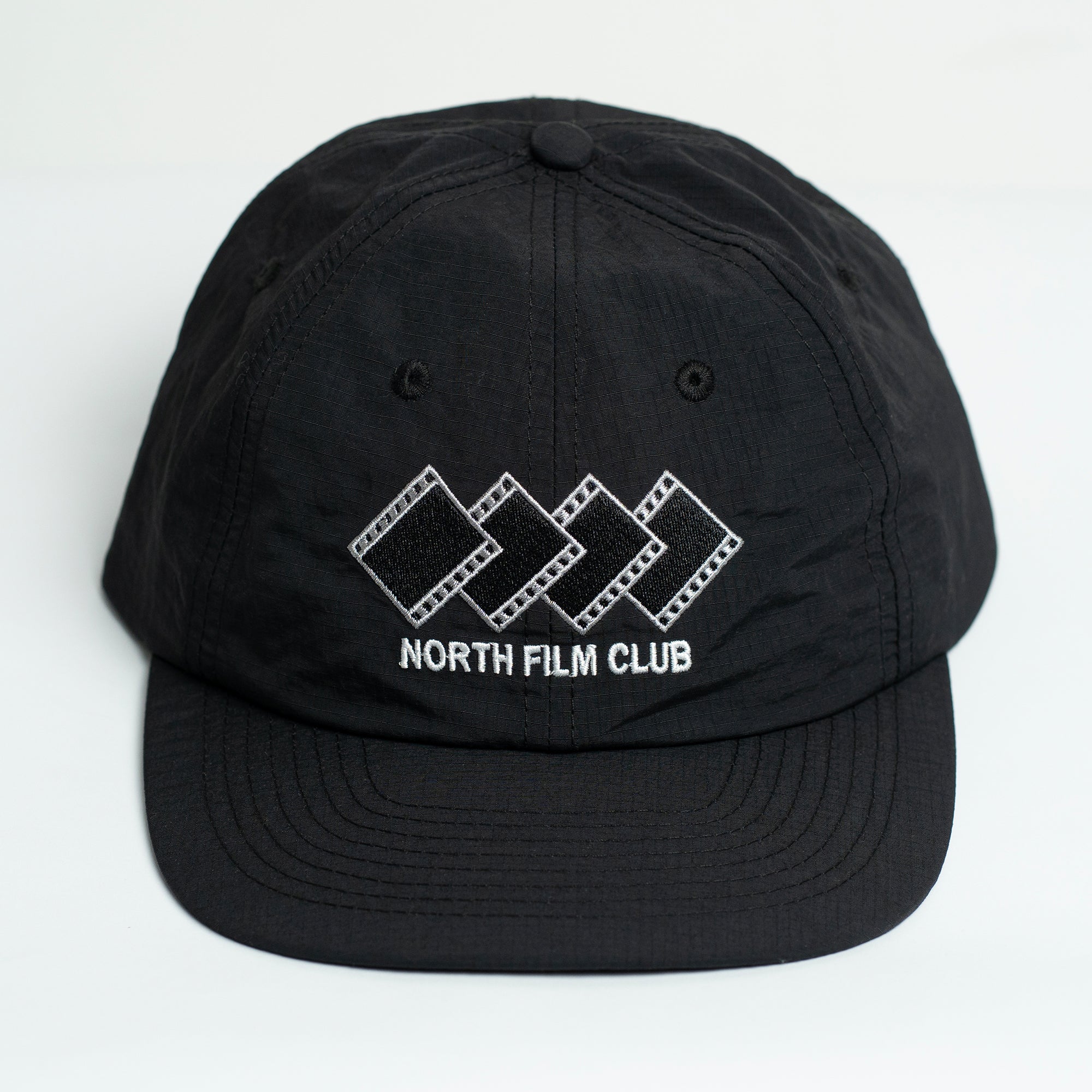 North Film Club Cap - Black Ripstop – northskatemag